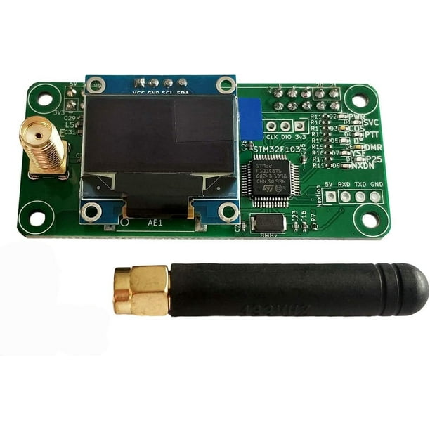 GOOZEEZOO MMDVM Hotspot Board + Antenna Support UHF VHF Support P25 DMR YSF DSTAR NXDN POCSAG ...