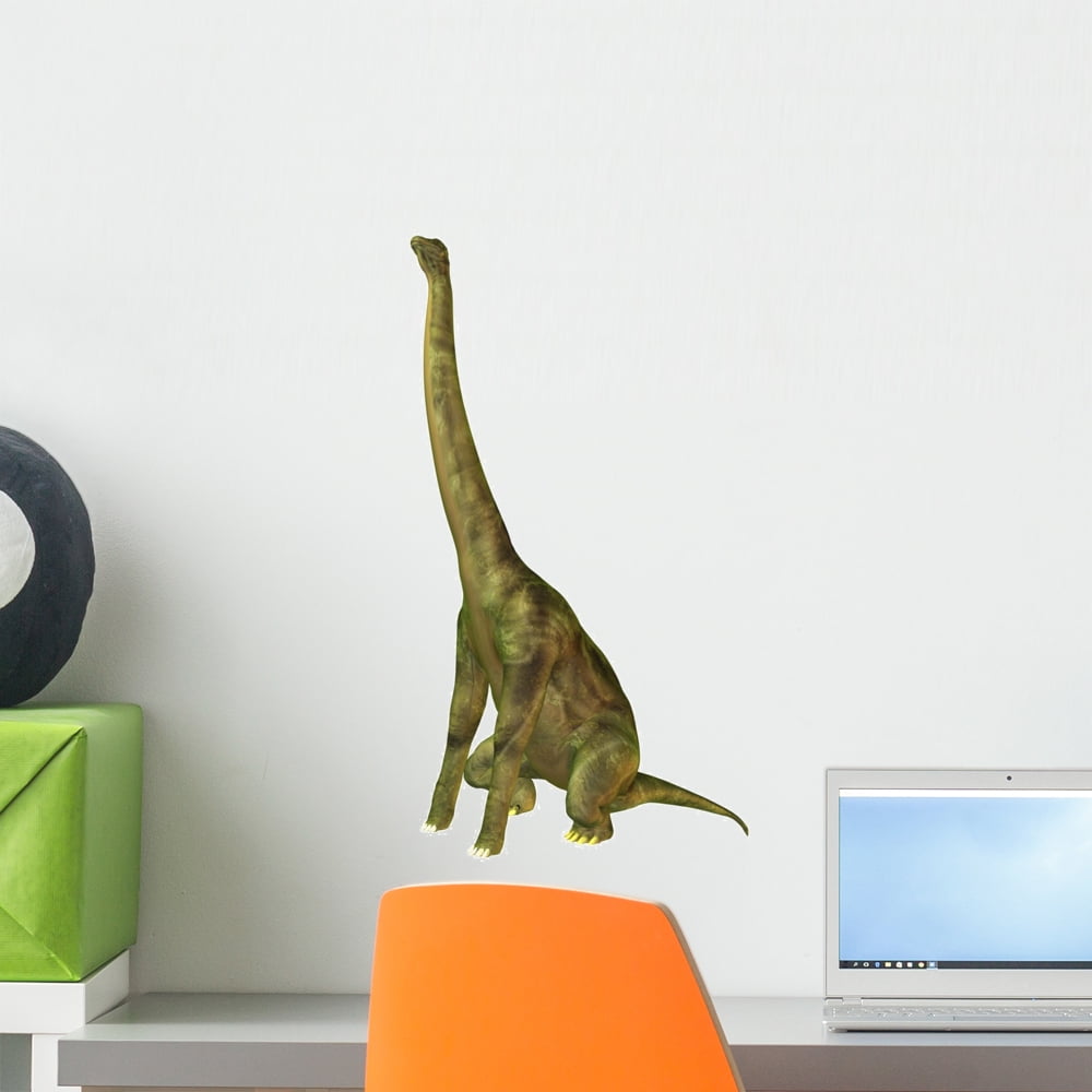 Brachiosaurus Wall Decal by Wallmonkeys Peel and Stick Graphic (18 in H ...