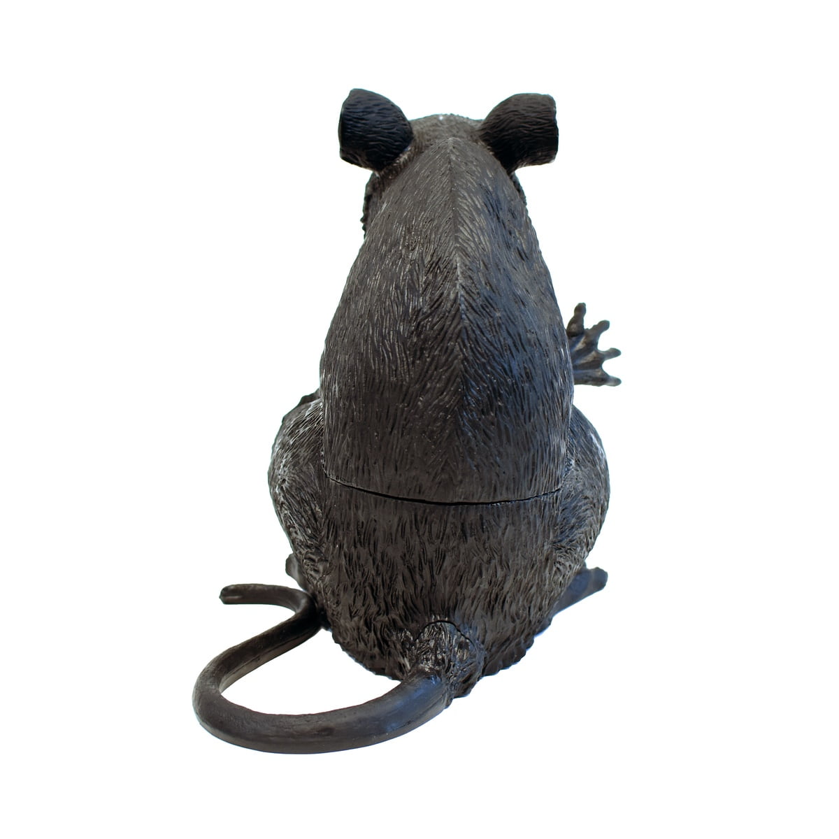Buy Large Fake Angry Black Rat Figurine Scary Halloween Prop Spooky Toy ...