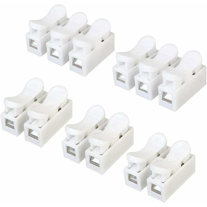 62 Pieces Spring Connector Set, Quick Spring Wire Connector, Self ...