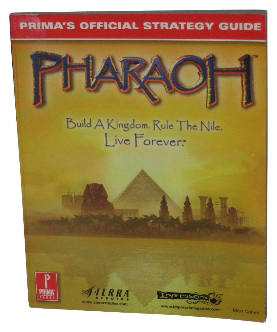Pharaoh (1999) Prima Games Official Strategy Guide Book - Walmart.com