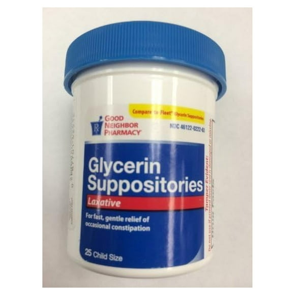 Glycerin Suppositories Infants