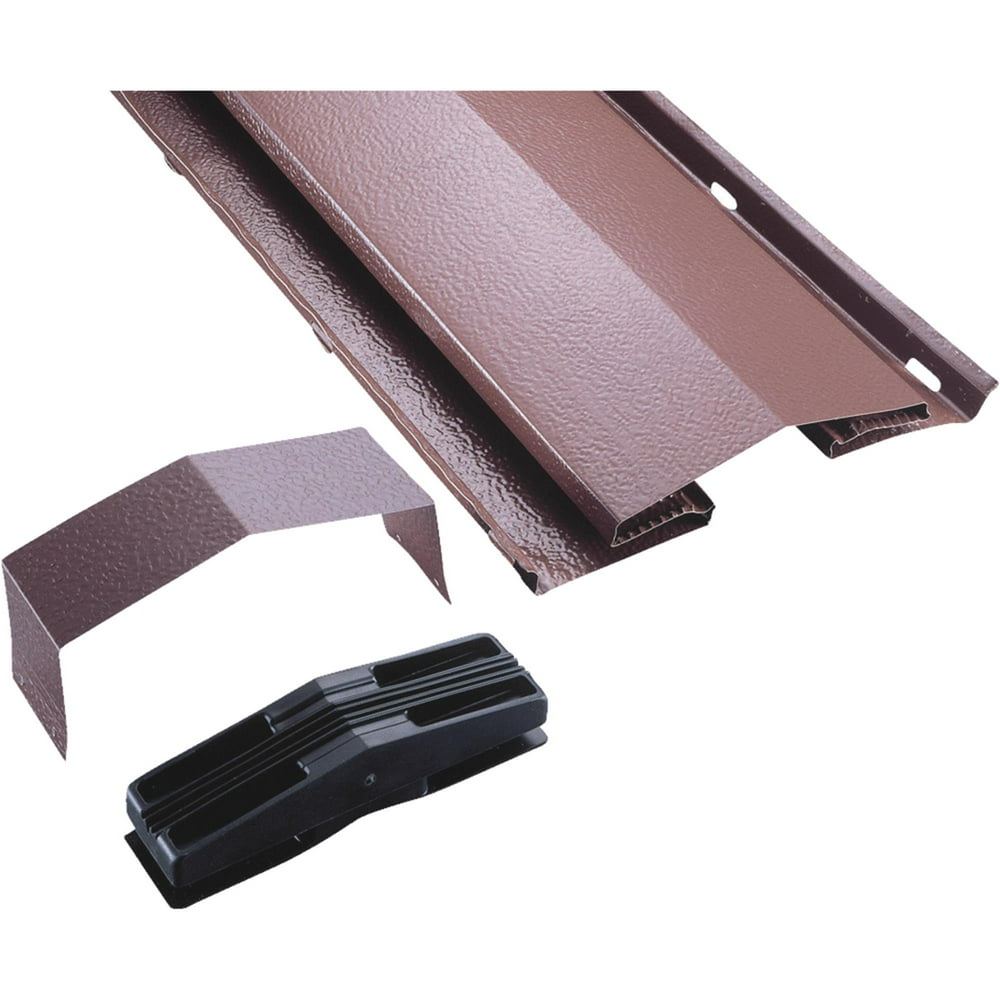 Air Vent Aluminum Continuous Unfiltered Ridge Vent - Walmart.com ...