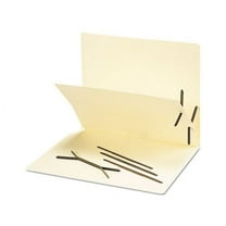 Smead Self-Adhesive Metal Fastener, Reinforced, 2" Capacity, Brown, 100 ...