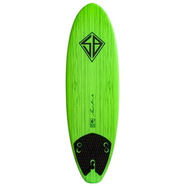 BruSurf Soft Top Surfboard 7 Foot Longboard Foam EPS Core Heat ...
