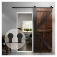 Sliding Barn Door Hardware Kit, T Shape Roller + Splice Track Suitable ...