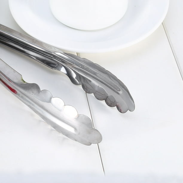 Bbq Clip Food Tong Kitchen Tong Steak Clip 9" Stainless Steel BBQ Clip ...