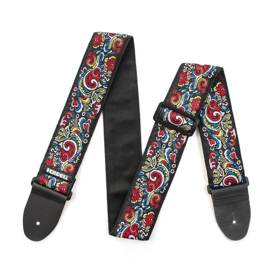 Dunlop JH03 Jimi Hendrix Guitar Strap, Love Drops - Walmart.com ...