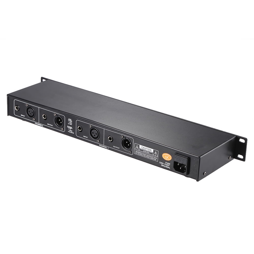 EQ-215 Dual Channel 15-Band Equalizer 1U Rack Mount,With LOW-CUT switch ...