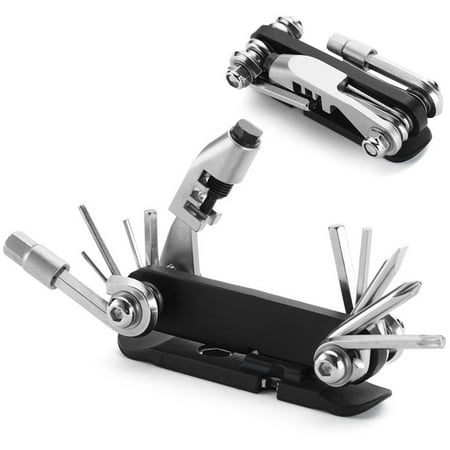 babydream1 15 in 1 Multi Bike Tool Repair Tool Set Kit Compact Spoke ...