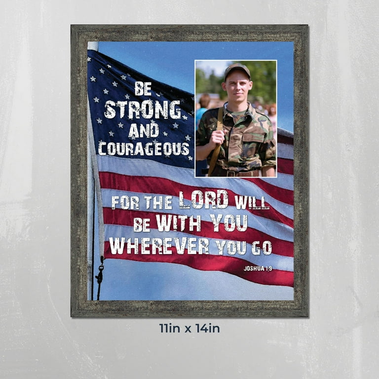 Joshua 1:9 Military
