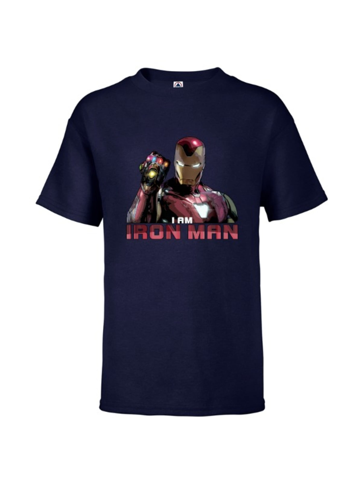 Marvel Avengers: Endgame I am Iron Man - Short Sleeve T-Shirt for Kids ...