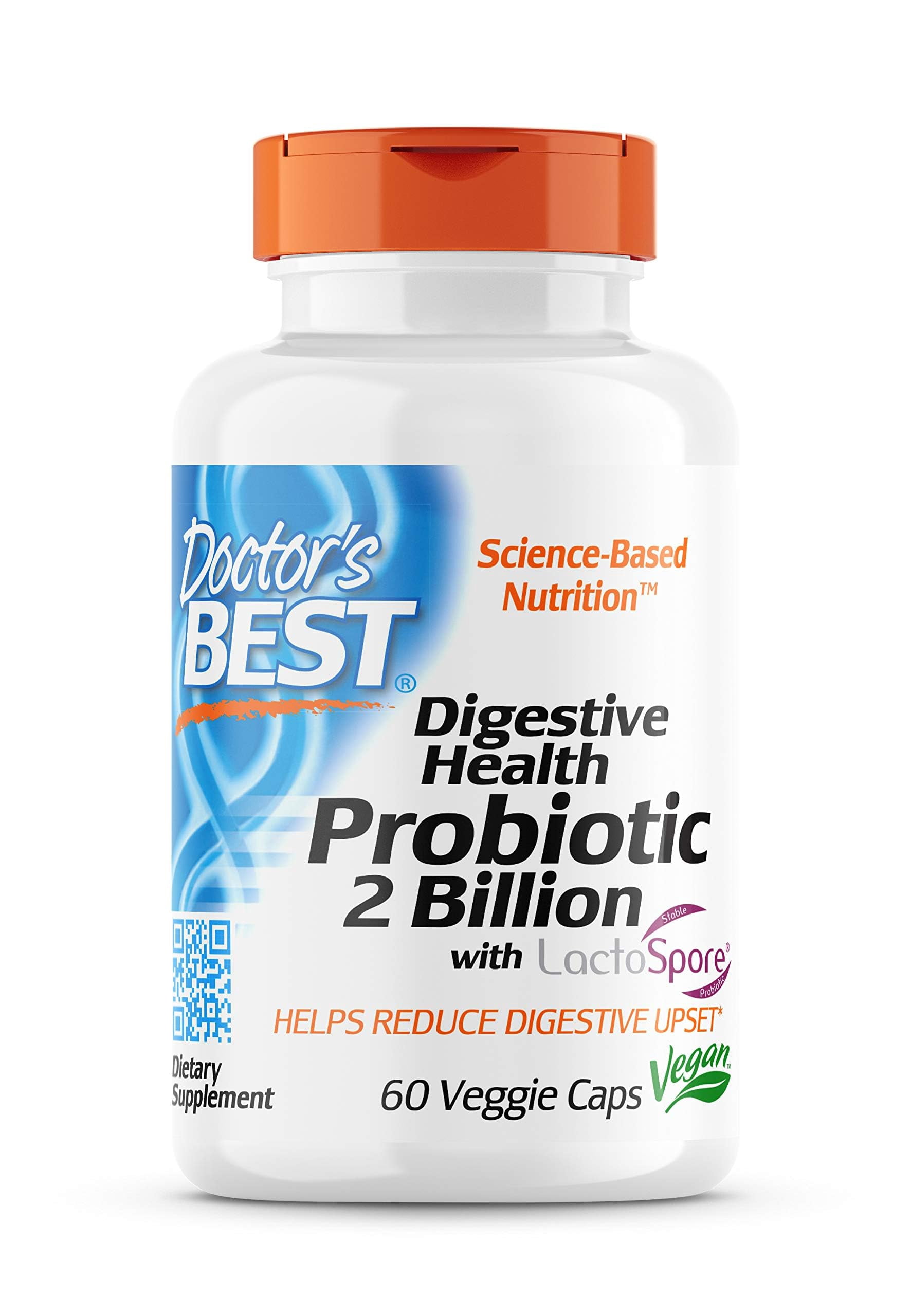 Suplemento Doctor's Best Digestive Health Probiotic 2B CFU | Bodega ...