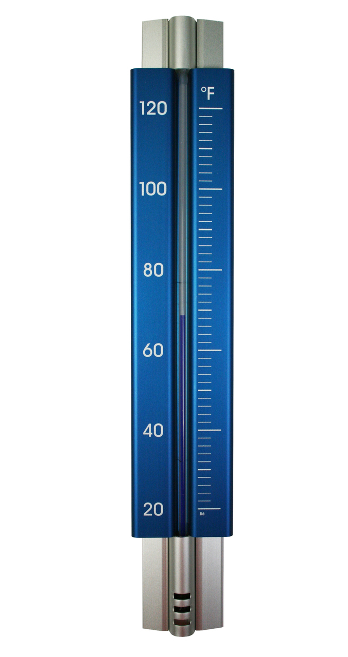 Hokco Wall Thermometer Aluminum Electric Blue - Walmart.com