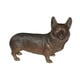 Corgi dog standing Bronze Statue - Size: 20"L x 8"W x 15"H. - Walmart.com