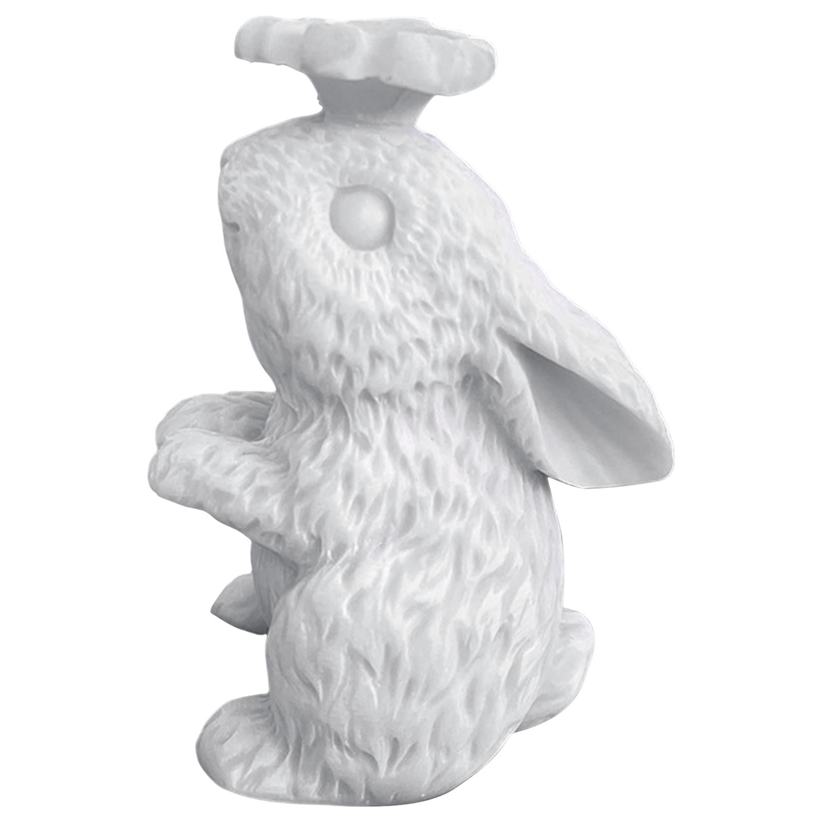 Rabbit Statue Crystal Ball Base Display Stand Art Crafts for Glass ...