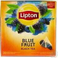 Lipton Black Tea, Forest Fruit Flavor, Premium Pyramid Tea Bags, 20 ...