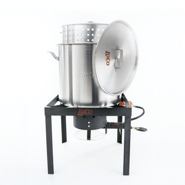 Loco Cookers 30qt SmartTemp Propane Turkey Fryer - Walmart.com