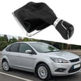 5 Speed Gear Shift Knob Lever Gaiter Boot Cover For Ford FOR Focus MK2 ...