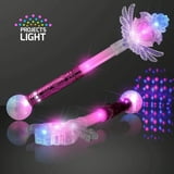 Flashing Blinky Lights Light Up LED Fairy Wand, Winged Heart, Sparkling ...