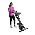 Stamina Foldable Indoor Cycle Machine, Cardio Upright Exercise Bike ...