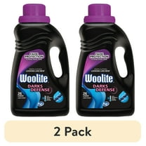 (2 pack) Woolite Darks Defense Liquid Laundry Detergent, 40 fl oz, 26 ...