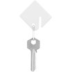 SecurIT Replacement Slotted Key Cabinet Tags, 1 5/8 x 1 1/2, White, 20 ...