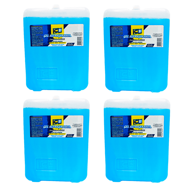 Gel refrigerante ICE BRICK 1000 Ml Paquete de 4 piezas | Bodega Aurrera ...