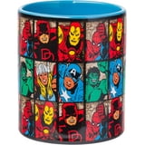 Marvel Avengers Ceramic Coffee Mug, 20-Ounces, Featuring Captain ...