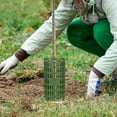 Tree Trunk Protector Guard 3 Pack Plastic Tree Bark Protector Wrap Grow ...