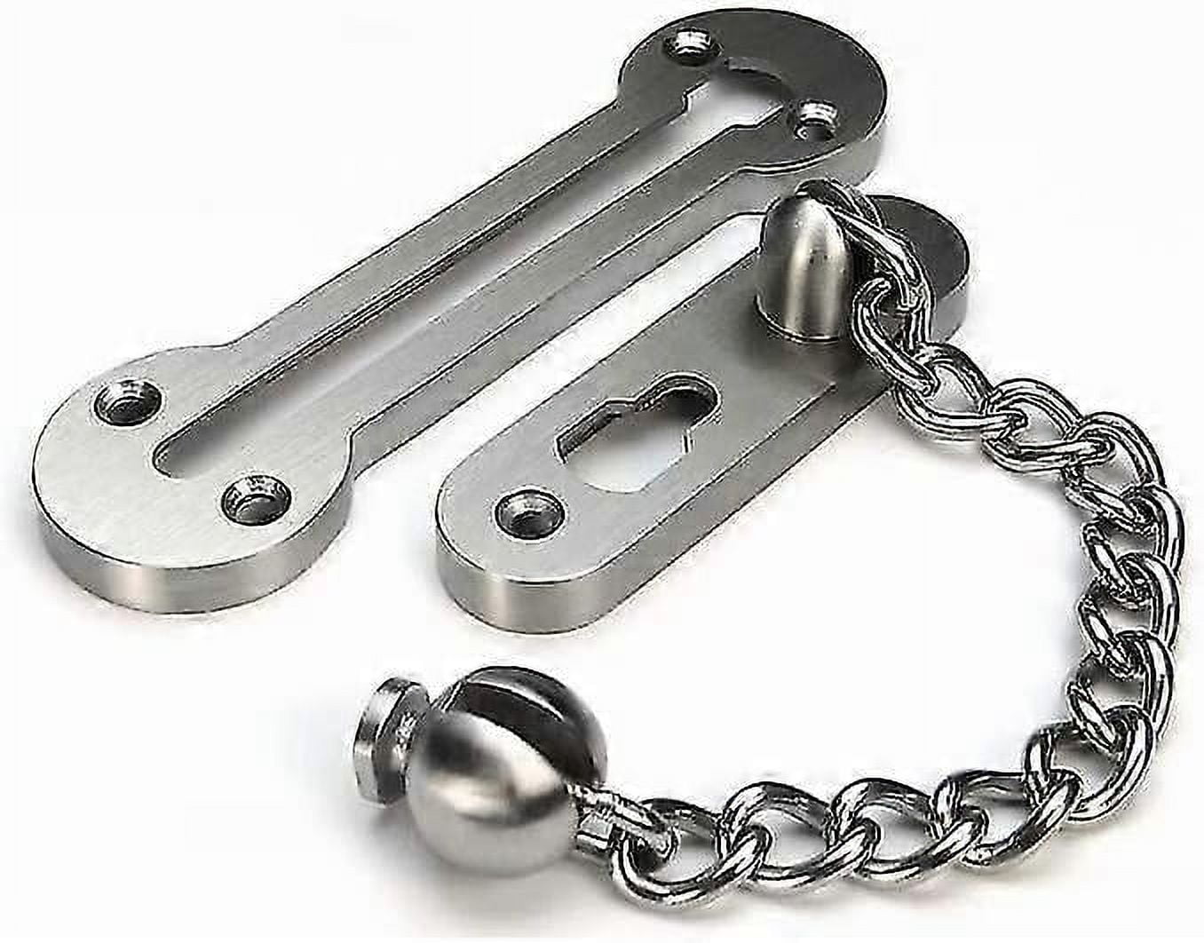 Cadena de seguridad para puerta corrediza de acero inoxidable 304 de 3 ...