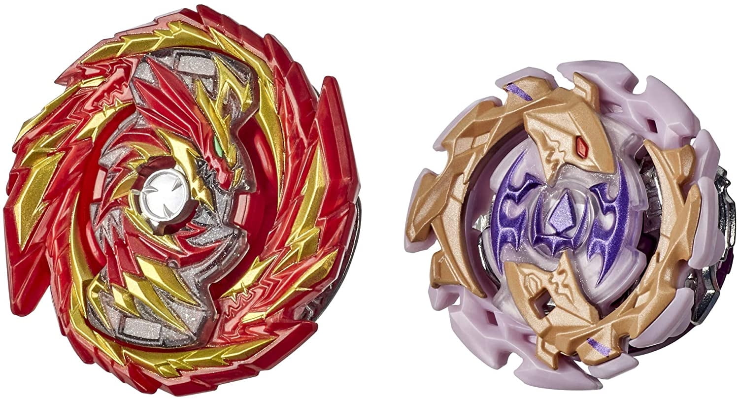 Beyblade Burst Rise Hypersphere Dual Pack Master Devolos D5 Beyblade ...