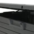 Open Box Toomax Florida Deck Patio Storage Box Bin Bench, 145Gal ...