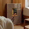 Affixzi Abstract Woman Legs Window Art Poster - Minimalist Retro Wall ...