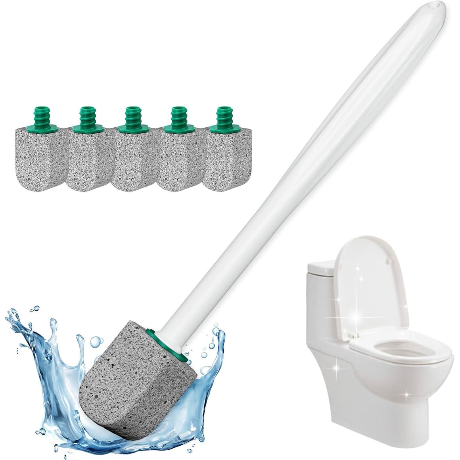 Click here for Uhgeax Pumice Stone Toilet Bowl Cleaner Bathroom C... prices