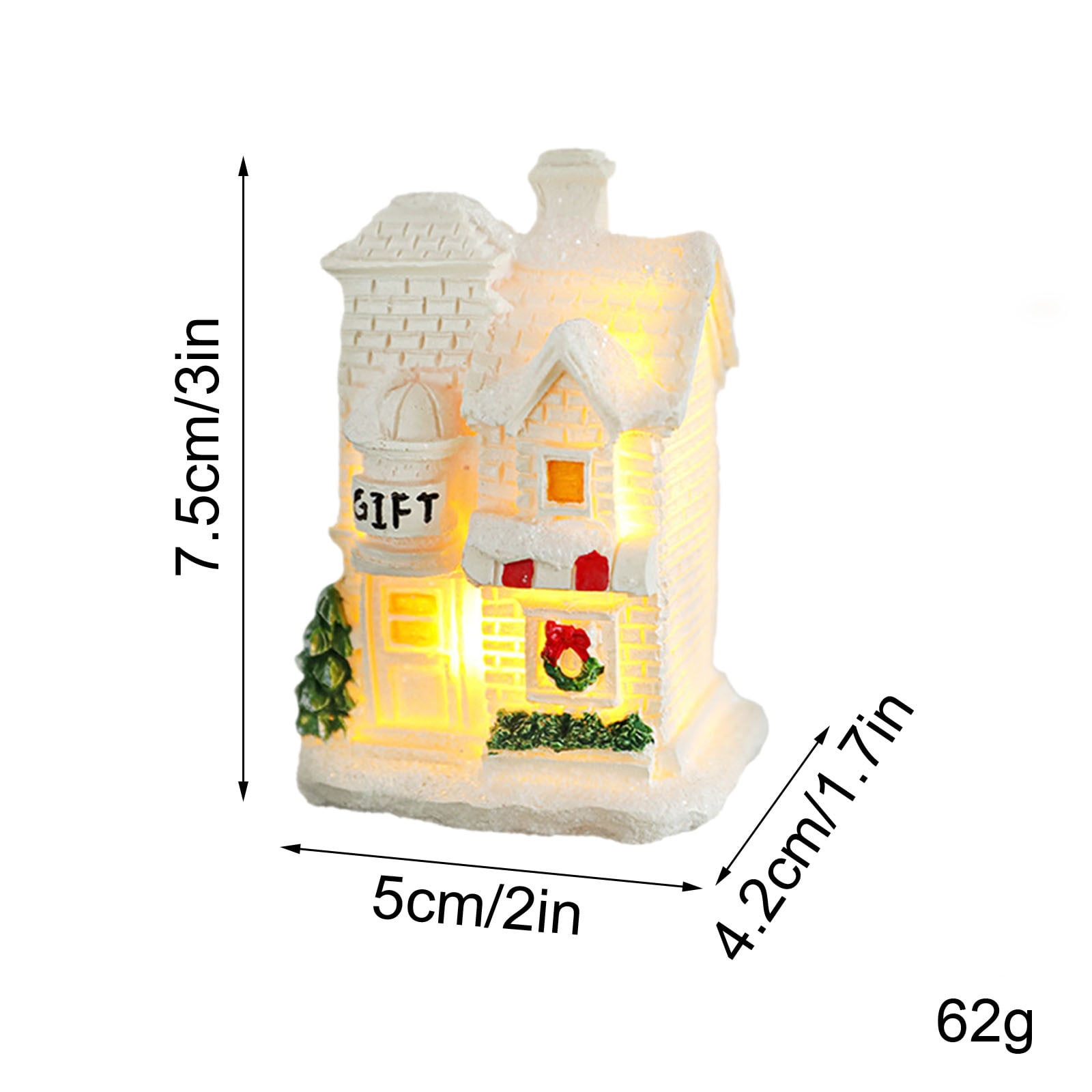 Click here for Unbranded White Christmas Ornaments Christmas Deco... prices