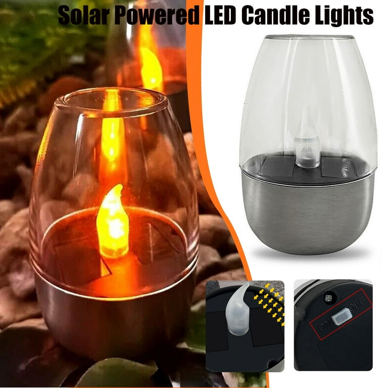 Solar Powered Candle Lights