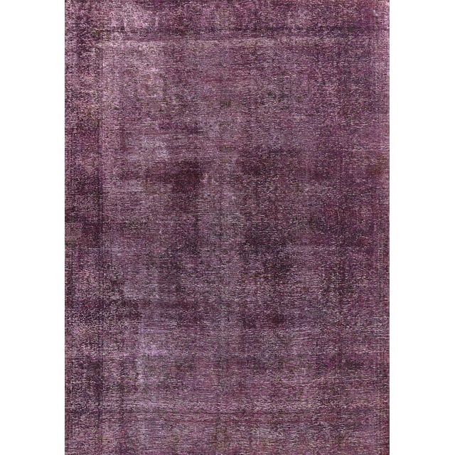 Ahgly Company Indoor Rectangle Mid-Century Modern Dark Raspberry Purple ...