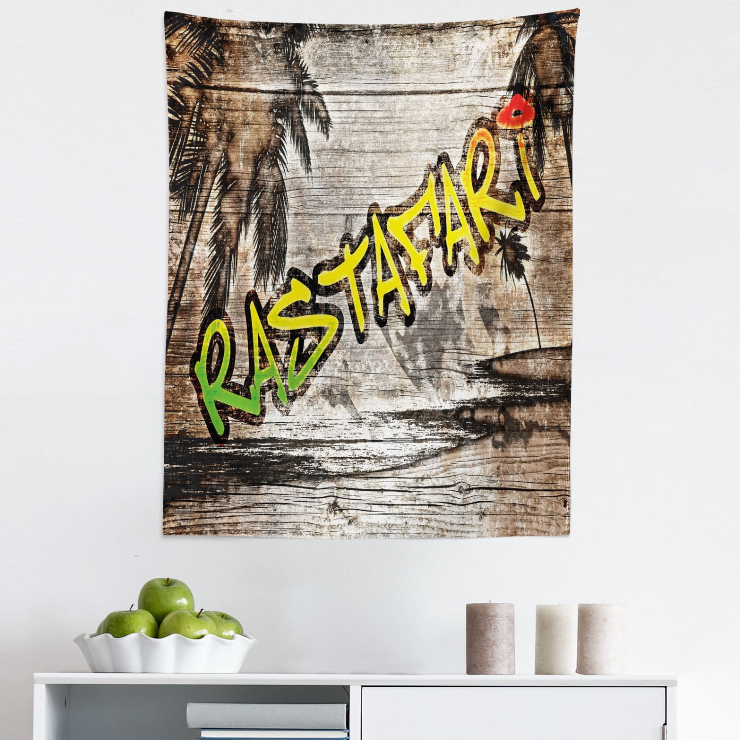 Rasta Tapestry, Jamaican Reggae Music Inspired Rastafari Street ...