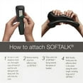 Softalk II Telephone Shoulder Rest, 2 x 6.75 x 2.5, Black | Bundle of ...