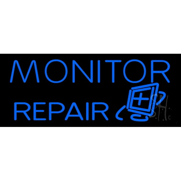 Expert Watch Clock Repair LED Neon Sign 15 x 19 - inches, Clear Edge ...