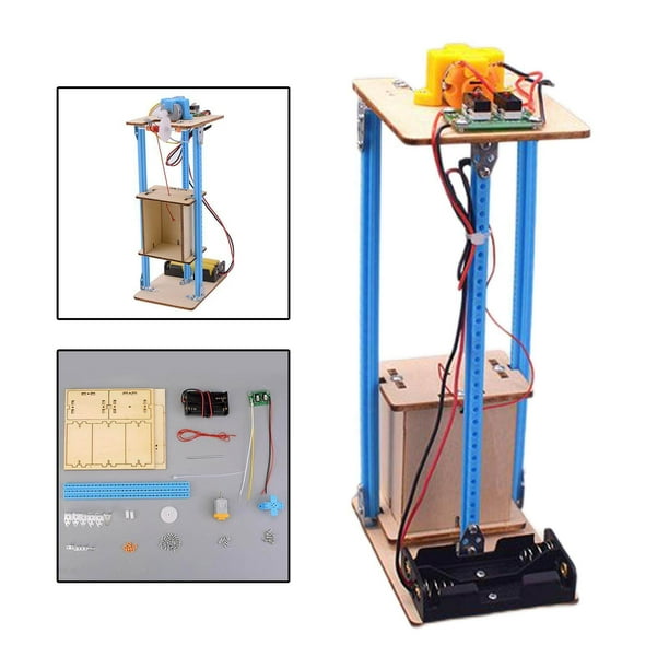ruzhgo DIY DIY Elevator Toy Develop Toy Science Teaching for Kids ...