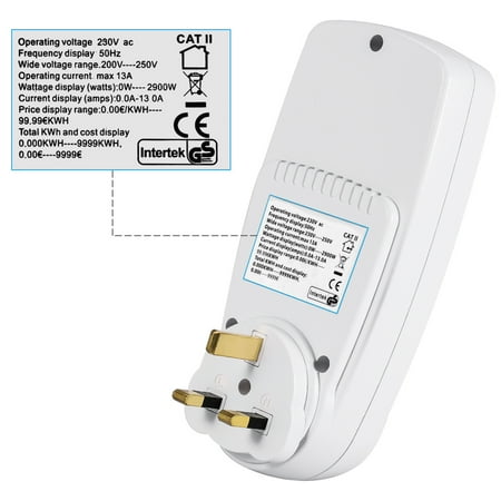 Monitor Power Meter Plug, Electricity Usage Monitor Power Meter Plug ...