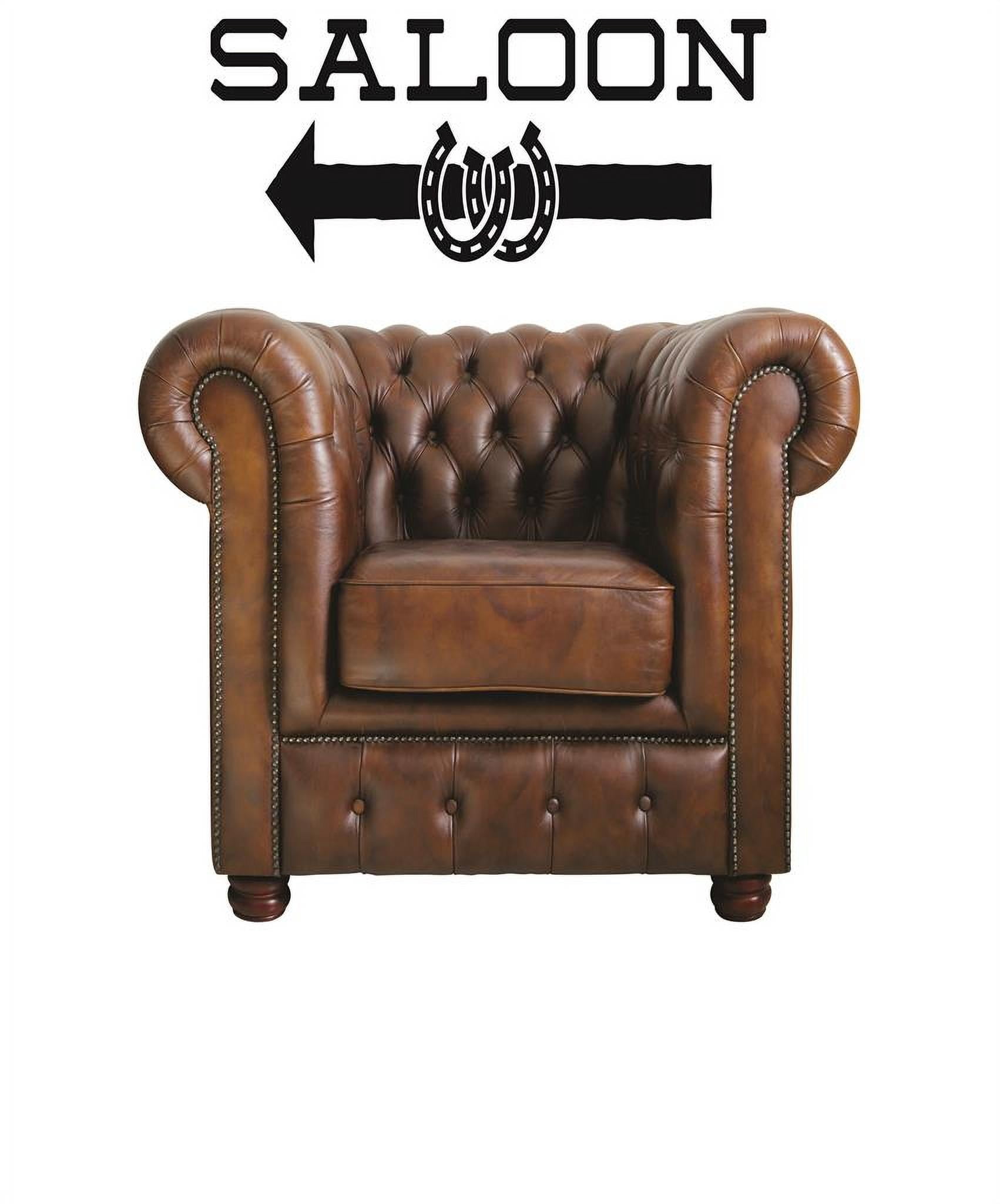 Vinyl Wall Decal Sticker : Saloon Western Bar Cowboy Cowgirl Living ...