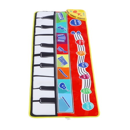 Piano Keyboard Mat, Music Mat Funny Interactive Slip Resistant For ...