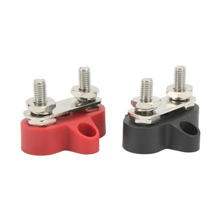 Battery Junction Post, 2 Studs M6 Thread Power Distribution Terminal ...