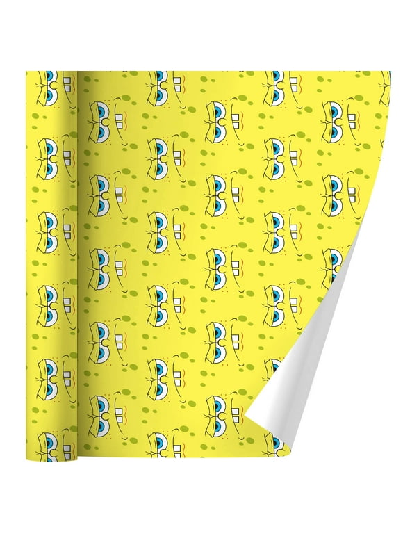 Spongebob Gift Wrap & Greeting Cards in SpongeBob Party Supplies ...