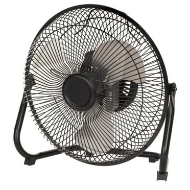 Mainstays 9" High Velocity 3-Speed Fan, Model #MF-9, Black - Walmart.com