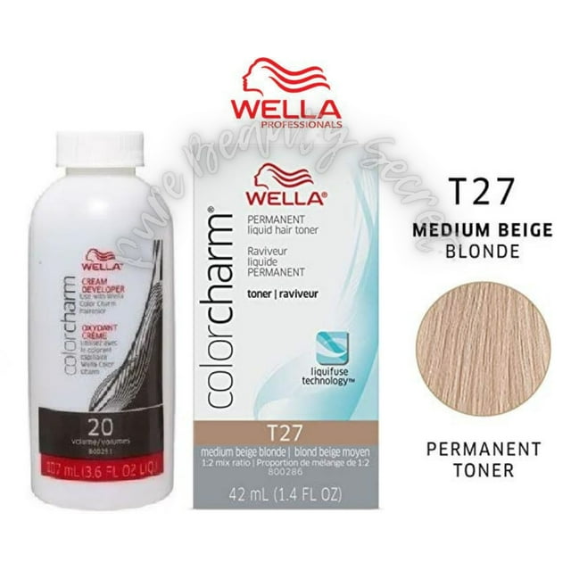 Wella Color Charm T27 + developer - Walmart.com