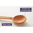 ECOSALL Heavy Duty Large Wooden Spoon 18-inch, Long Cooking Spoon With ...